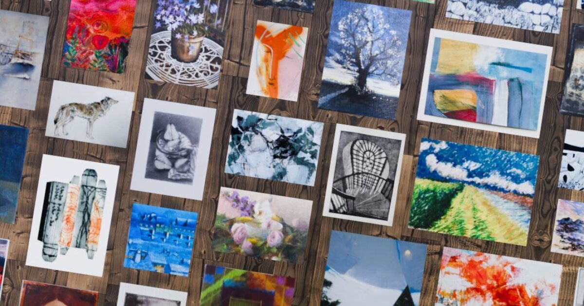 RCA Conwy | SECRET POSTCARD AUCTION ARTIST REVEAL – THANK YOU FOR…